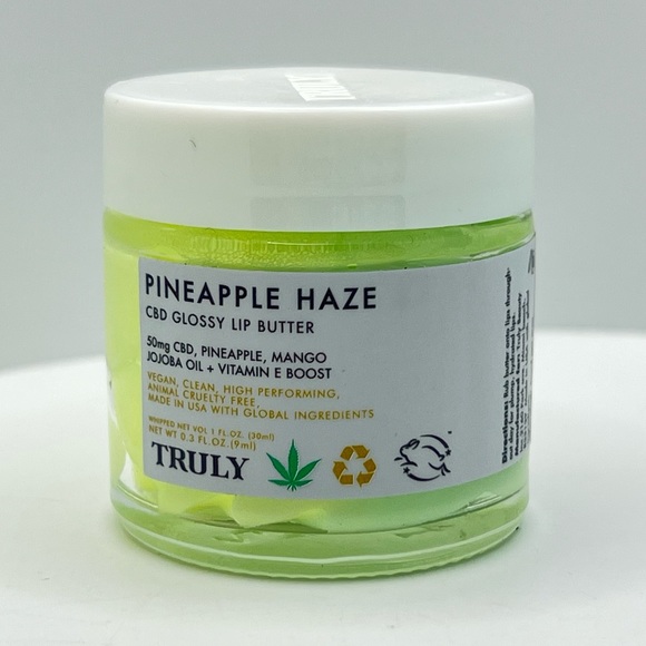 TRULY | Makeup | Pineapple Haze Cbd Glossy Lip Butter Truly Beauty ...